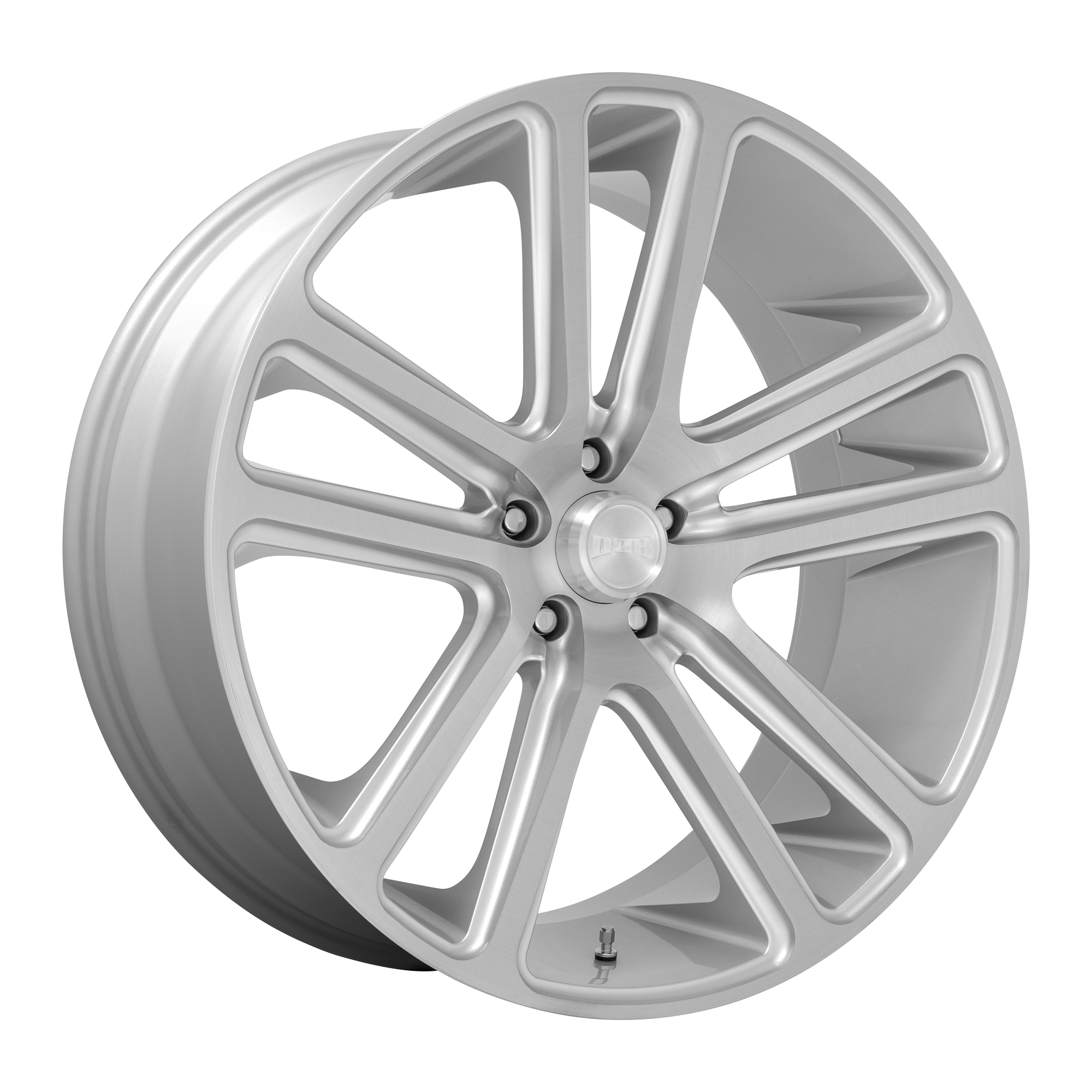 DUB S257 Flex 24x10 5x5.5" 25mm Brushed Wheel Rim 24" Inch for sale ...